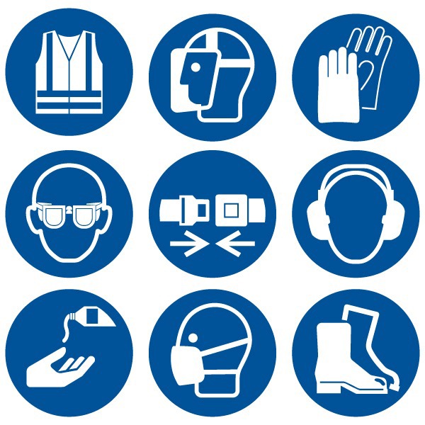 Protection Equipment Signs | UK PPE Safety Signs Online