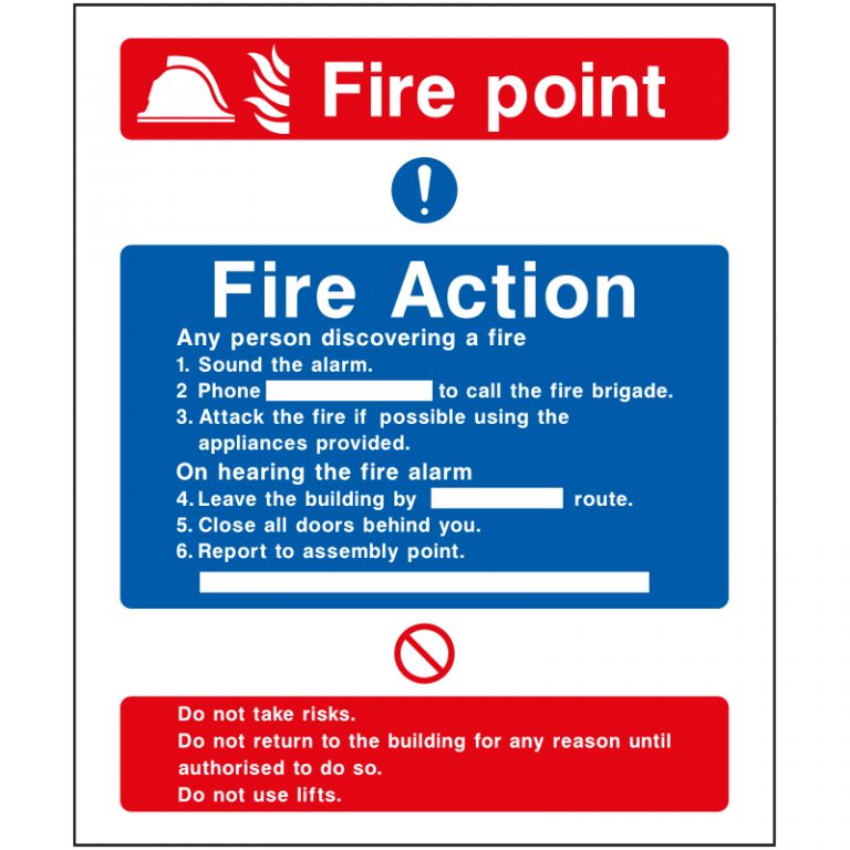 Fire Point Signs | Premium Quality Fire Signs,Bulk Discounts, 5* Service