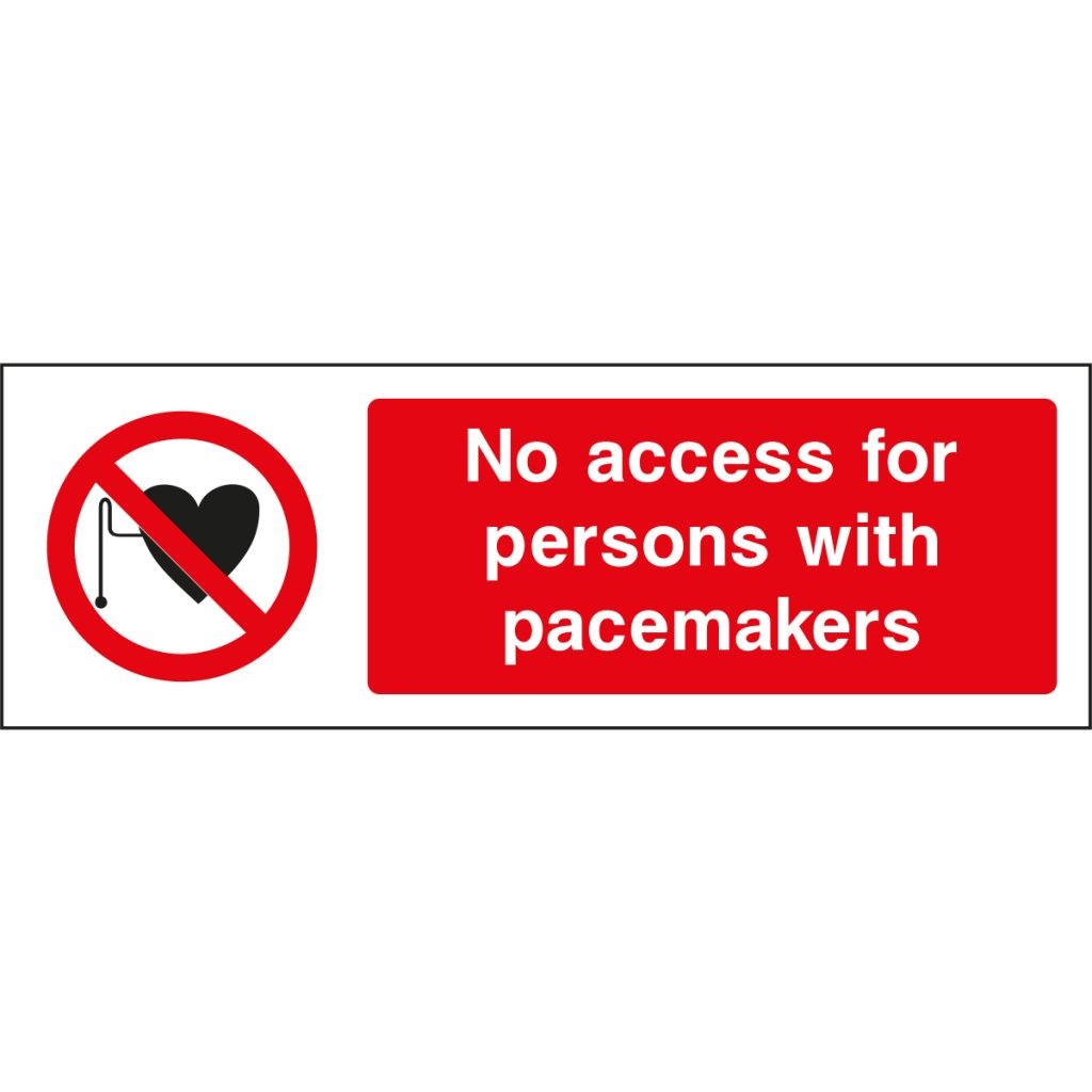 No Access For Persons With Pacemakers Sign | Safety Signs