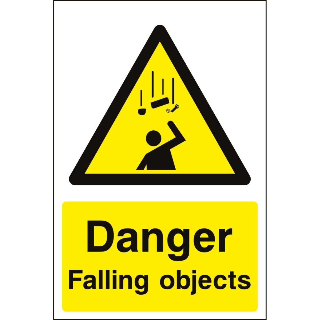Danger falling objects sign | Safety Sign Shop