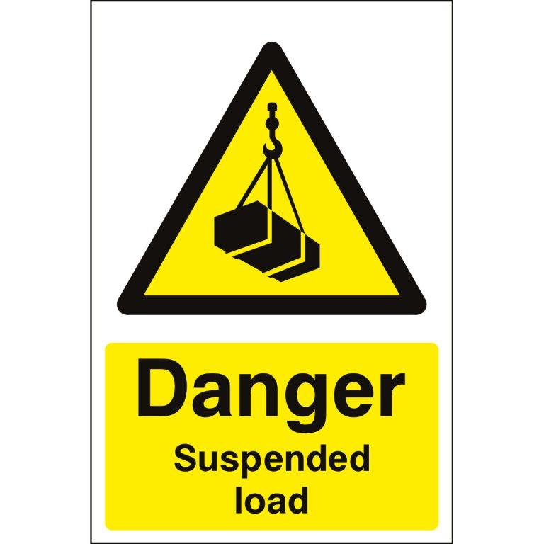 Danger Suspended Load Sign | Commercial & Safety Signs - High Quality ...