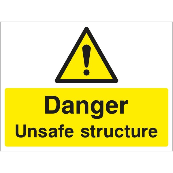 Danger Unsafe Surface Sign | Commercial & Safety Signs - High Quality ...