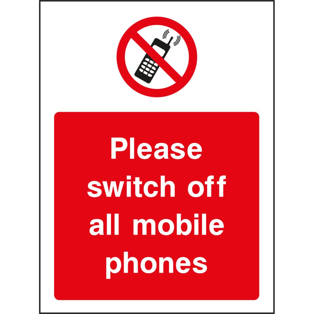 Please Switch Off All Mobile Phones Sign | Commercial & Safety Signs ...