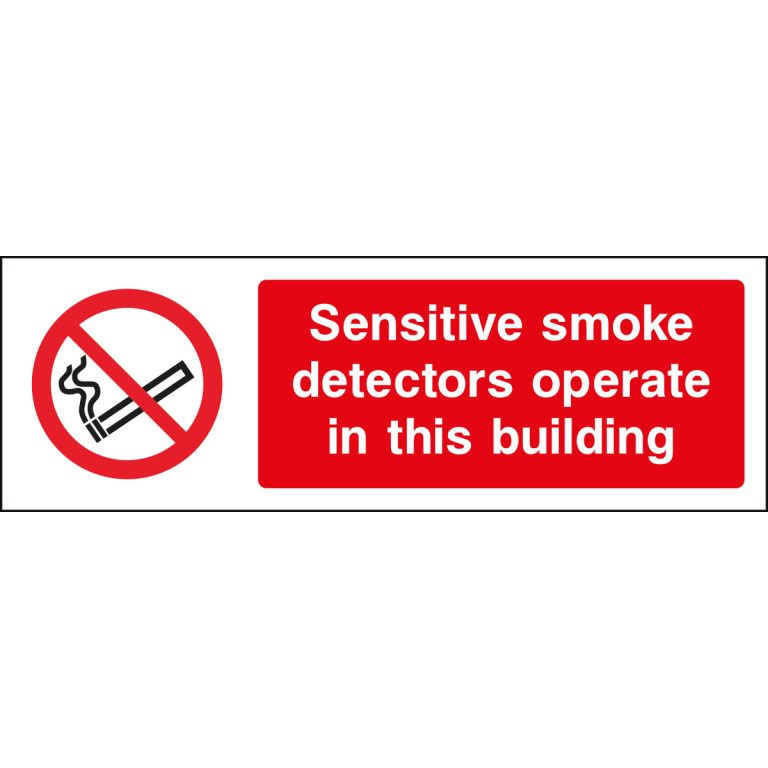 Sensitive Smoke Detectors Operate In This Building | Commercial ...