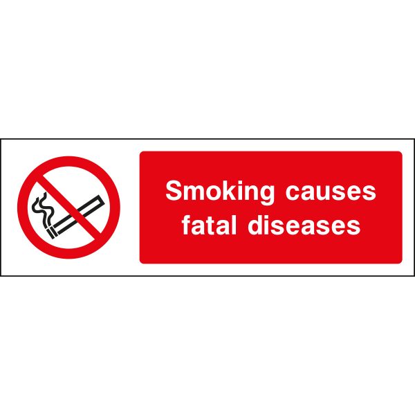 Smoking Causes Fetal Diseases | Commercial & Safety Signs - High ...