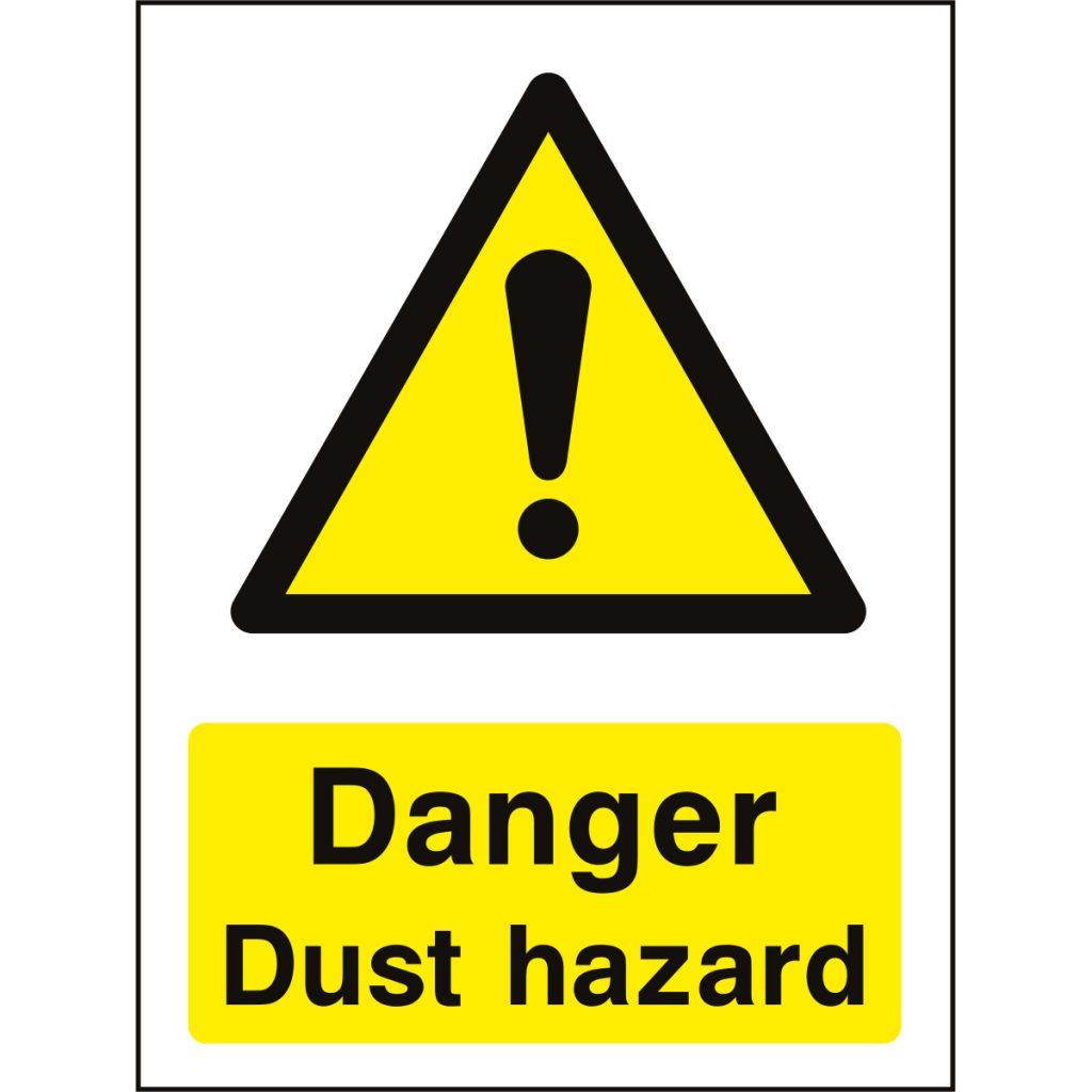 Danger dust hazard sign | Commercial & Safety Signs - High Quality ...