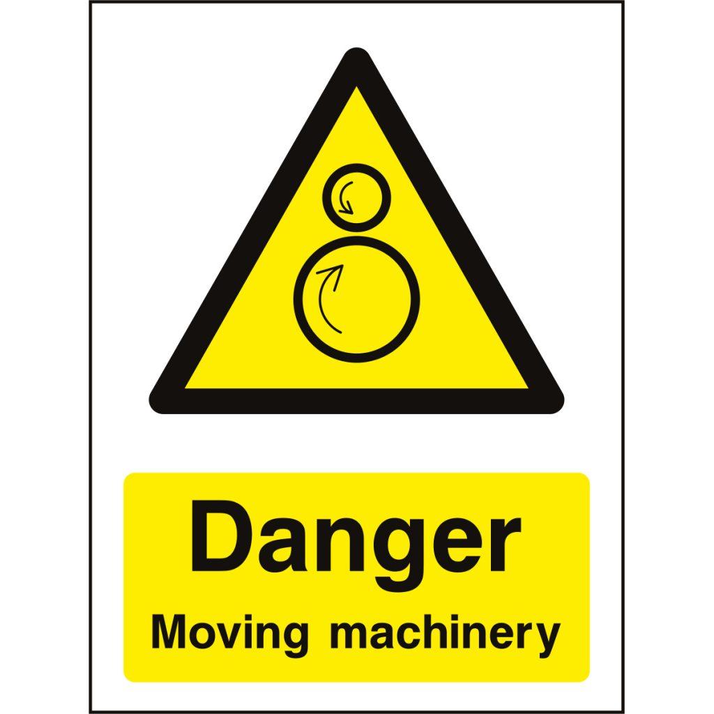 Danger Moving Machinery Sign | Commercial & Safety Signs - High Quality ...