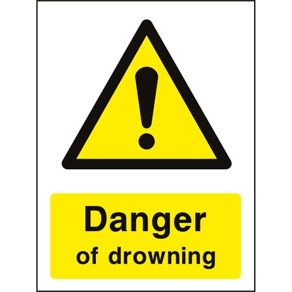 Danger Of Drowning Sign | Commercial & Safety Signs - High Quality ...