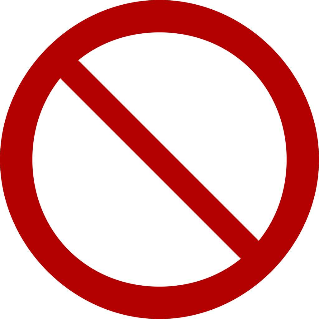 Prohibition Signs – Essential Safety Signage, EU Signs UK