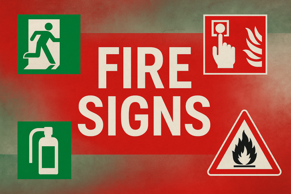 5 Types of Safety Signs | Health & Safety