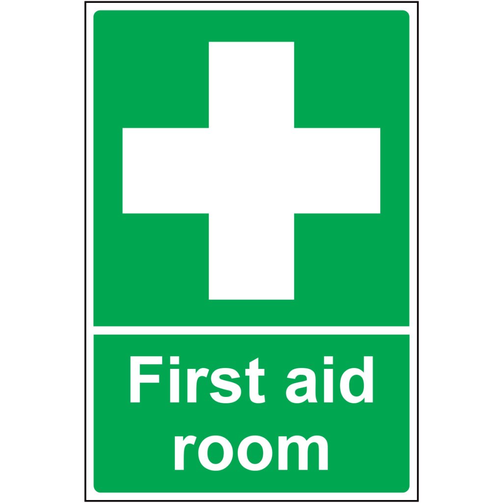 First Aid Room - Portrait | First Aid Signs | Buy Online Now!